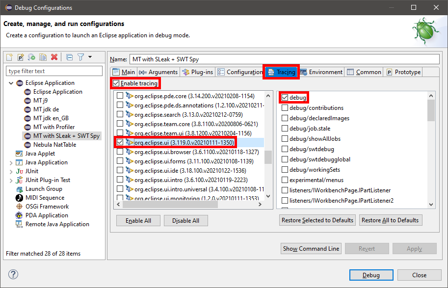 Documentation: Dev - Tips - Sleak - MyTourbook